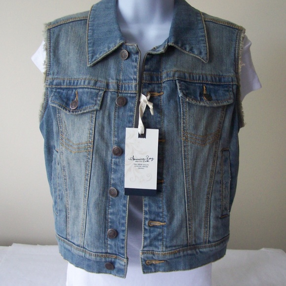 American Rag | Jackets & Coats | Denim Vest American Rag Lenay Dunn ...